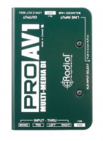 Radial ProAV1 Passive Direct Box Rental – TC Furlong Professional Audio